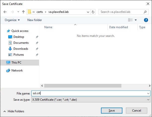 VA: How to create and verify SSL certificates